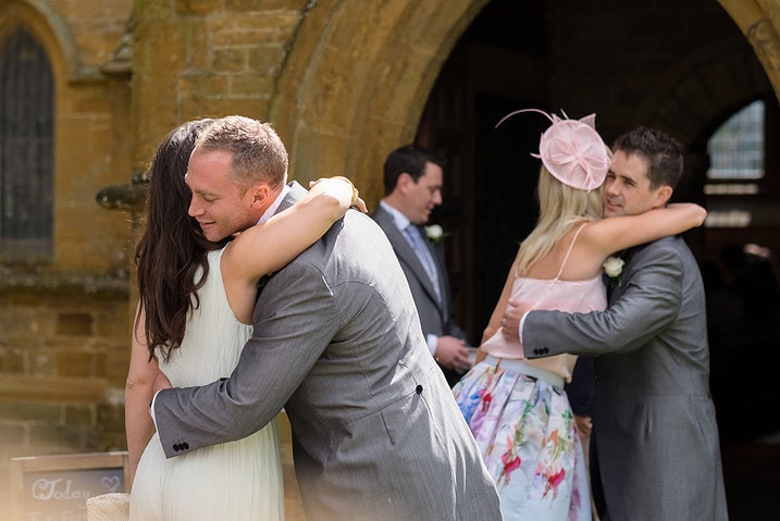 Weston Favell church wedding | Sarah Vivienne Photography